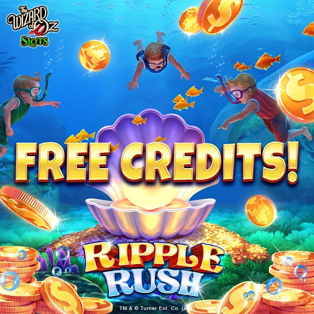 Ripple Rush Free Credits | Wizard of Oz Slots