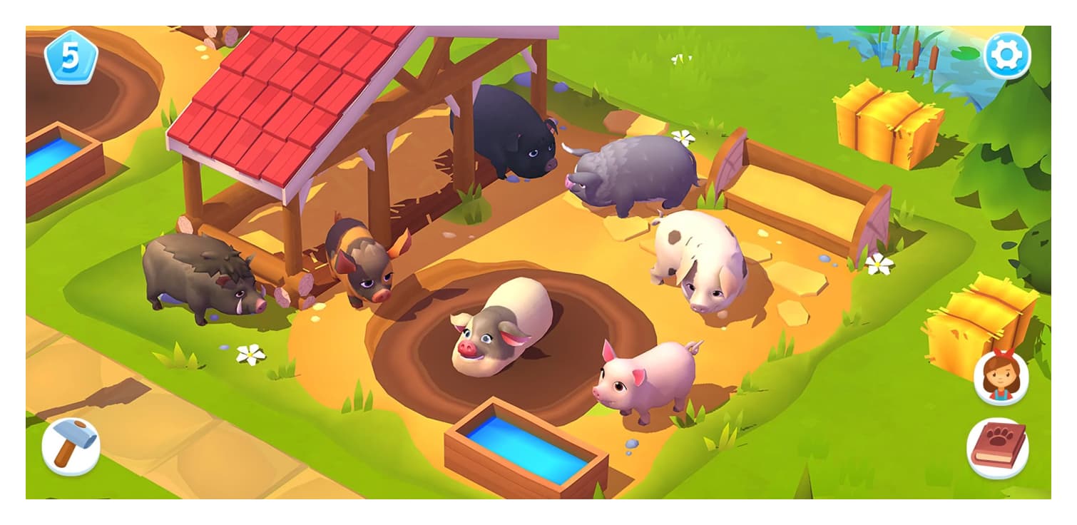 The Animal Family | Zynga Farmville 3 Webstore