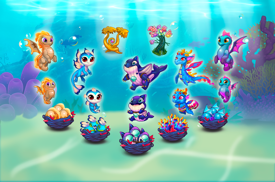 Ocean Breeze | Merge Dragons