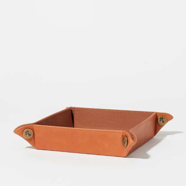 Red Dead Redemption Leather Valet Tray | Rockstar Store