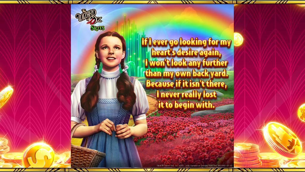 There's no place like home! | Wizard of Oz Slots
