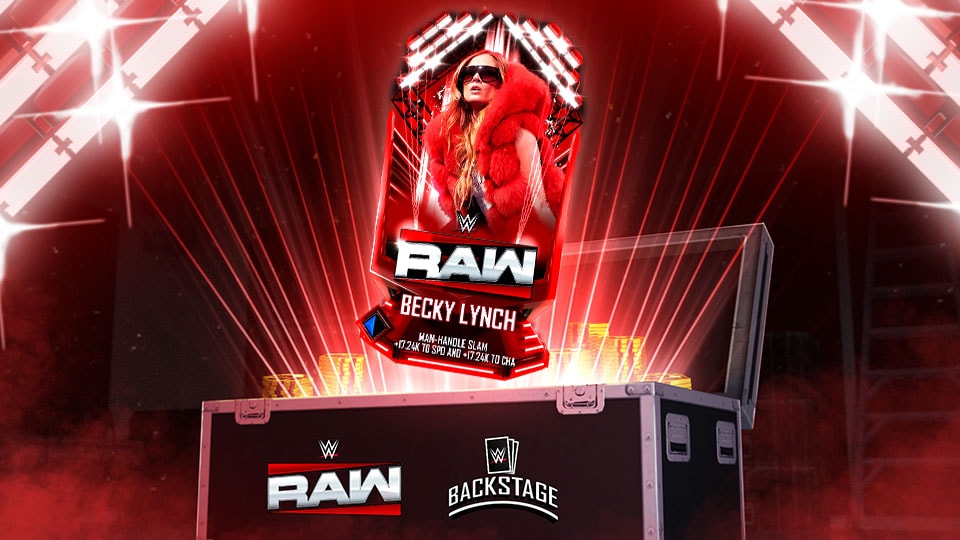 Boutique coulisses RAW | WWE SuperCard