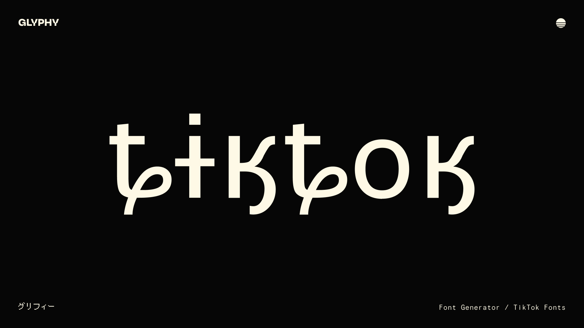 Letras para TikTok (Ƈօքɨǟʀ ʏ Քɛɢǟʀ) – Glyphy