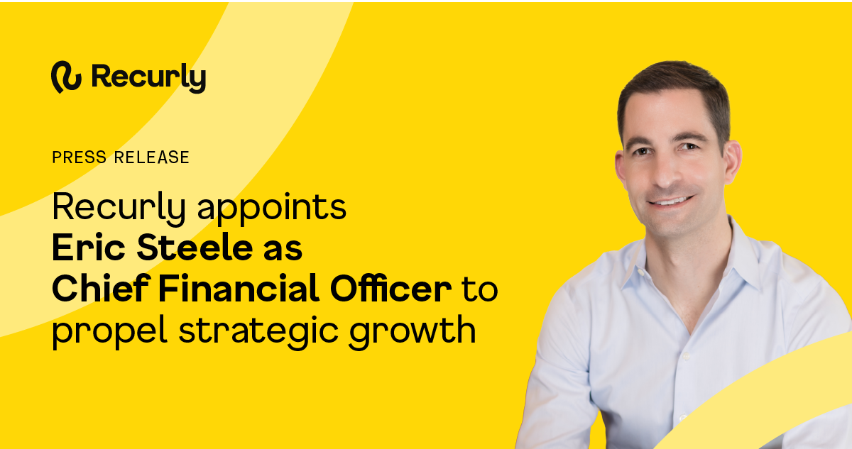 recurly-appoints-eric-steele-new-chief-financial-officer | Recurly