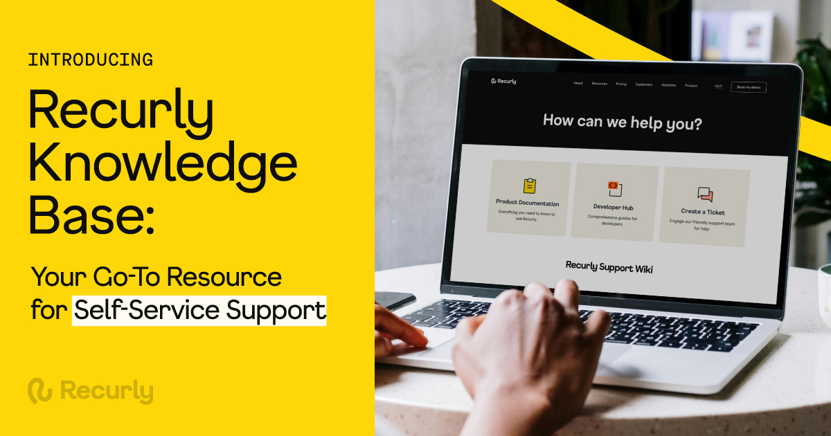 New Merchant Knowledge Base for Self-Service | Recurly