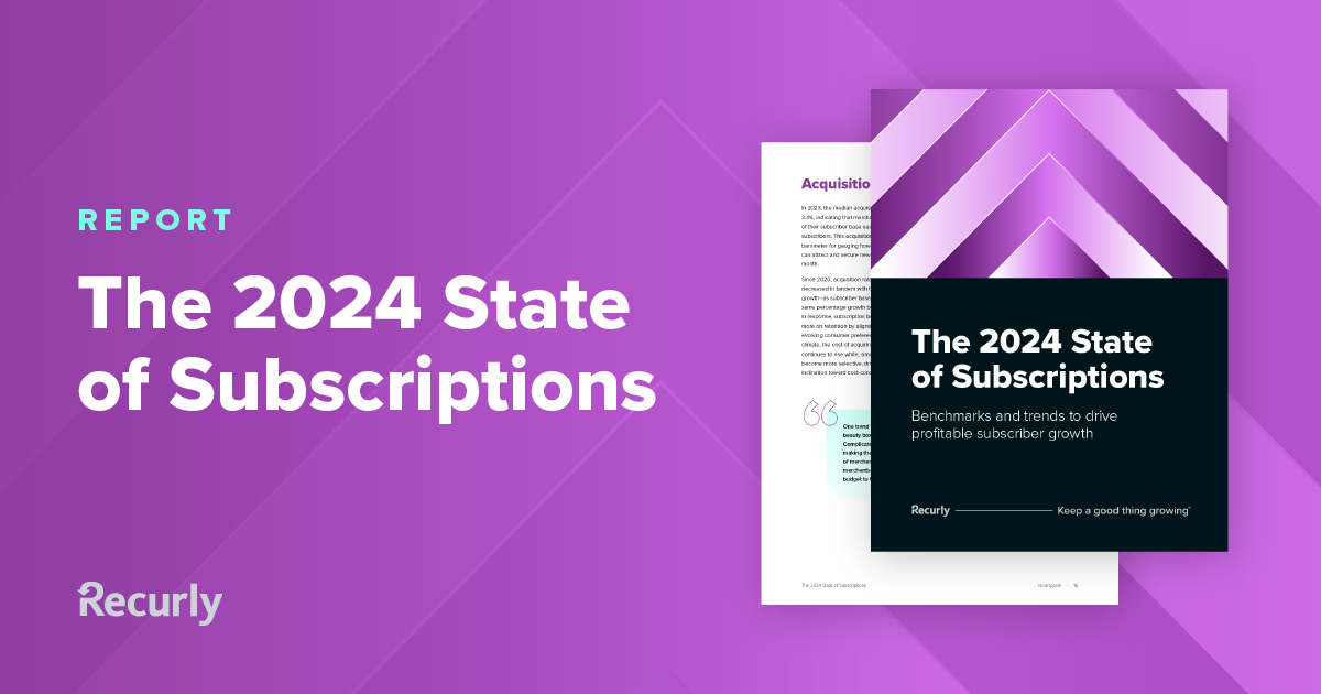 2024 Trends and Benchmarks For Subscription Businesses | Recurly