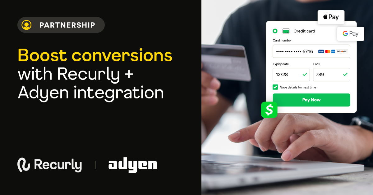 Recurly and Adyen Integration | Recurly