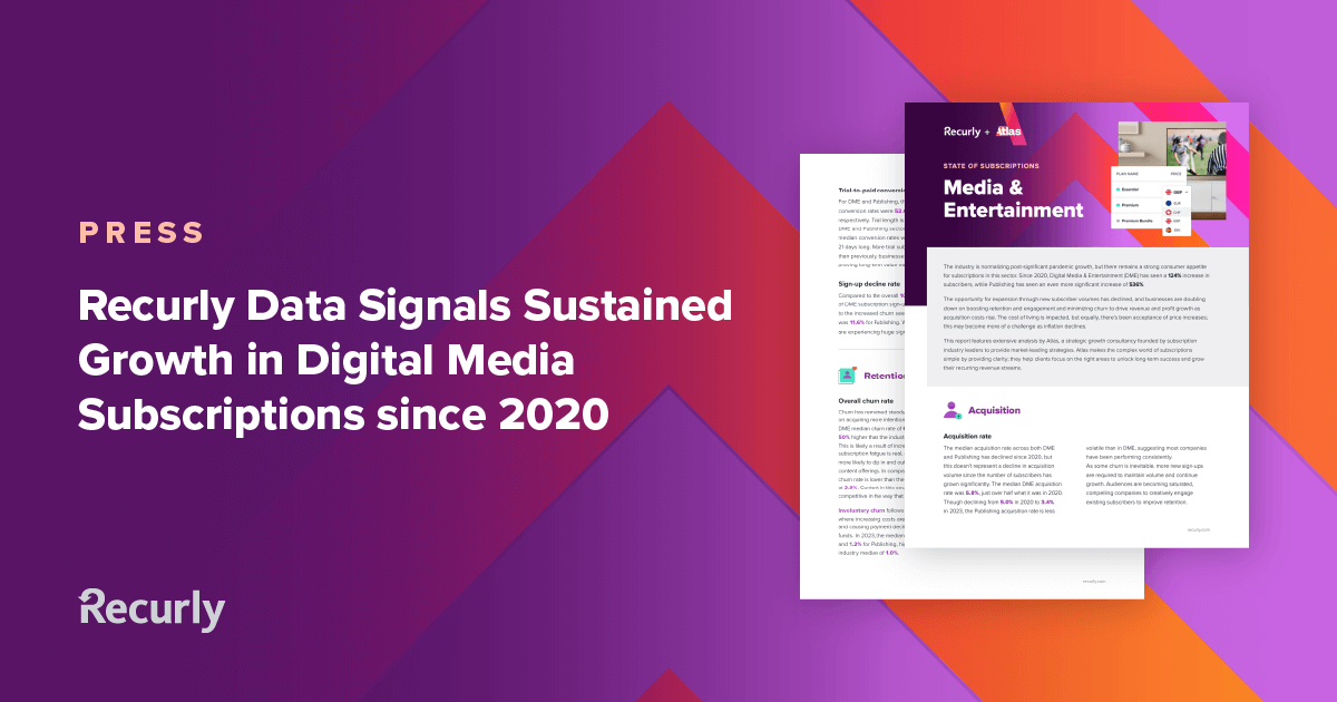 Data Signals Growth in Digital Media Subscriptions | Recurly