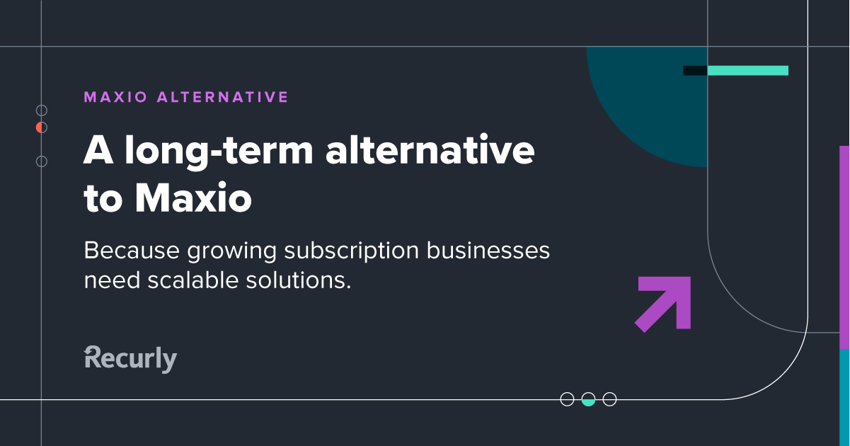 #1 Maxio Alternative | Recurly