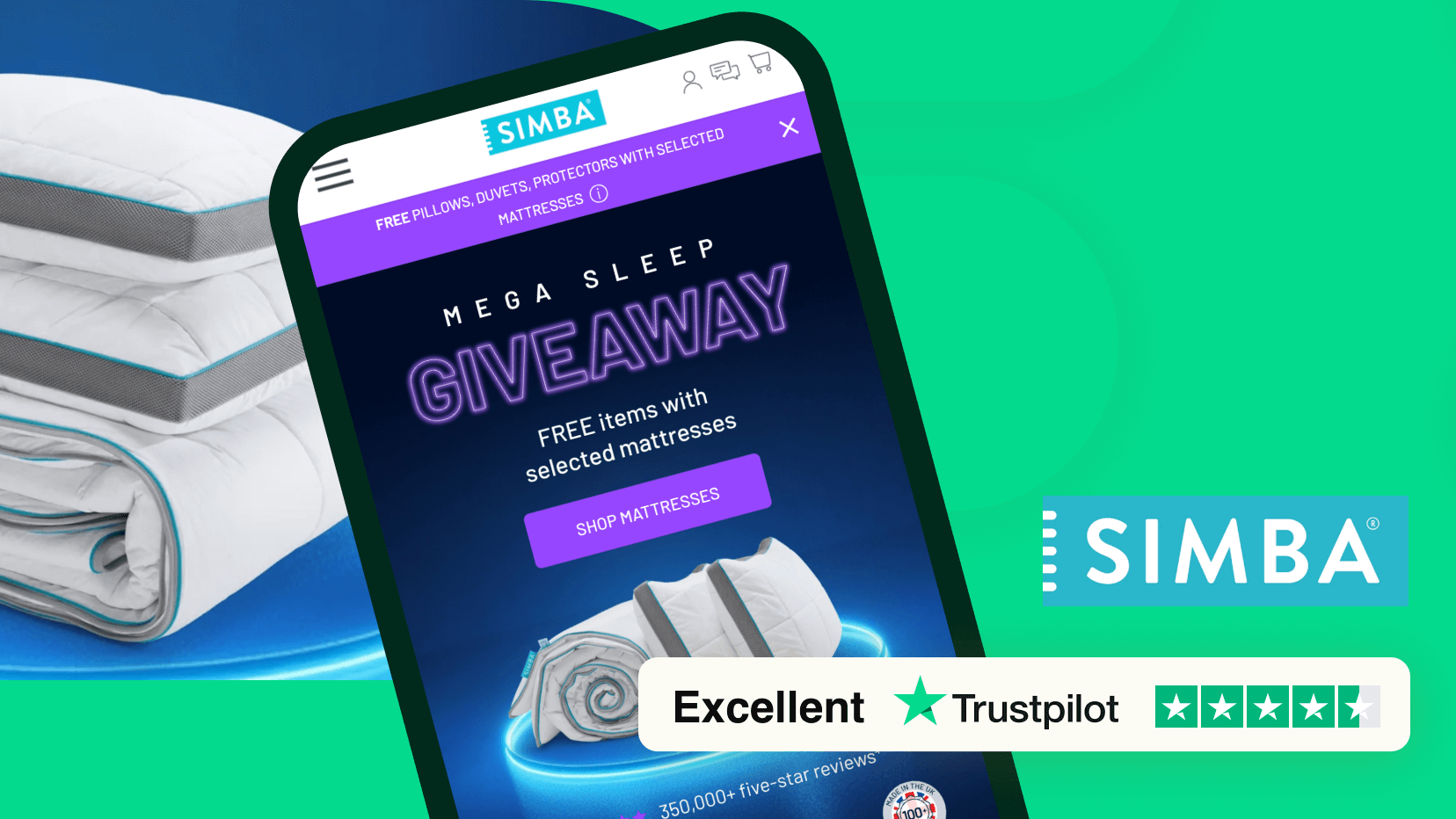 Trustpilot helps boost Simba Sleep ROI by 20%