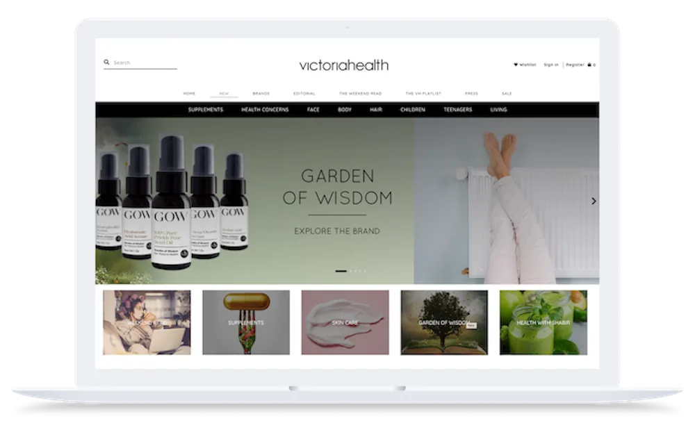 Fallstudie zu Victoria Health | +8 % bei Bestellungen | BigCommerce (DE) | BigCommerce