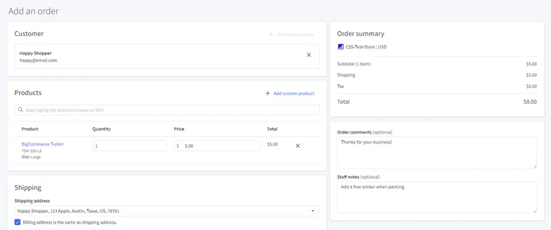 Create Backend Orders Quicker and Easier Using Our New Streamlined Manual and Draft Order ...