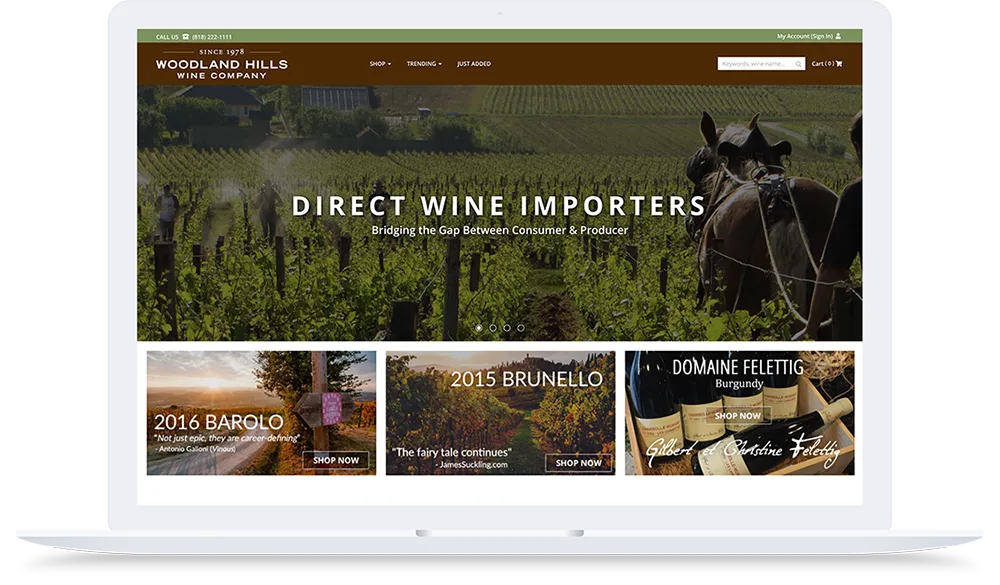 Wine Ecommerce in 2026 (Platform Features + Growth Options)