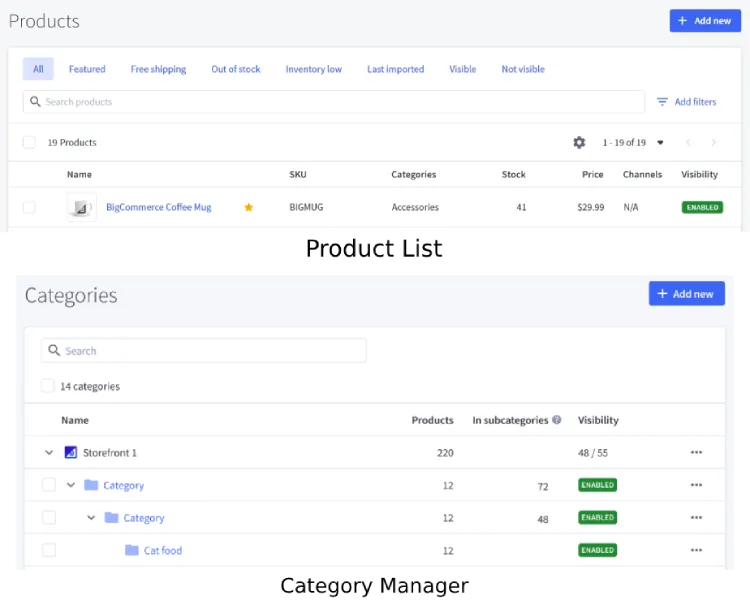 Now Available by Default on New Stores: the Latest Product List and ...