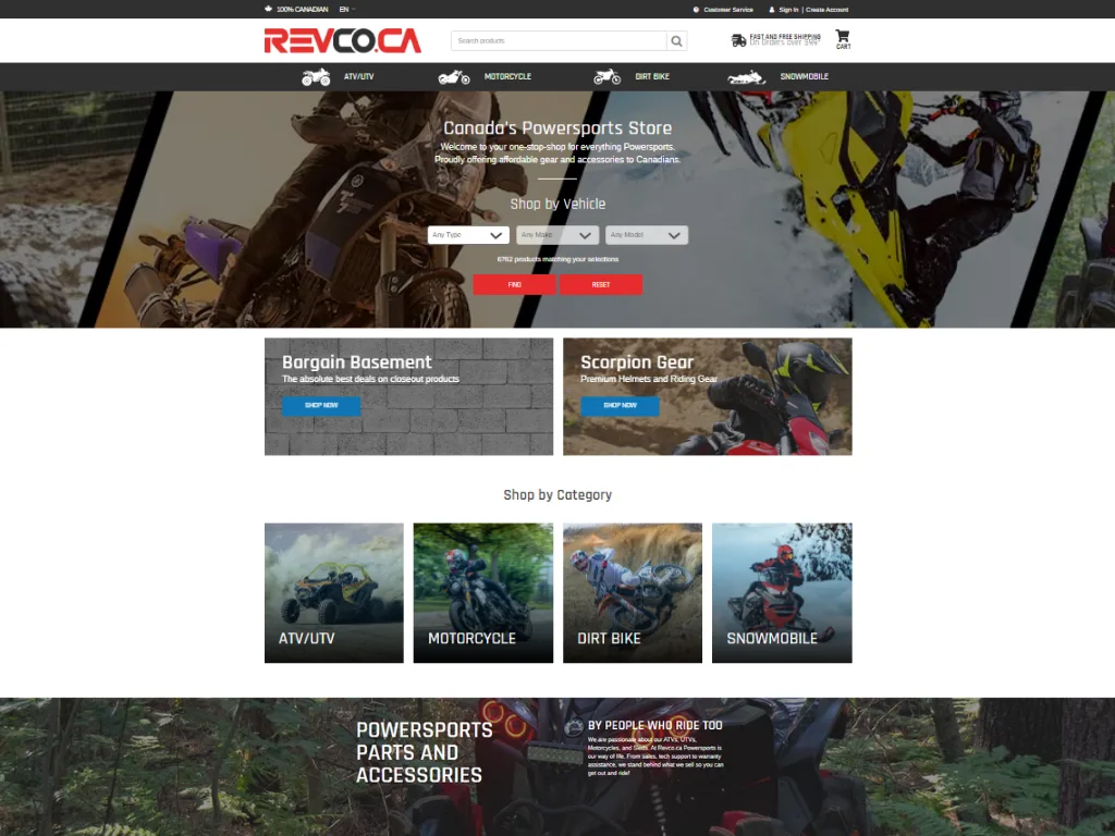 Automotive Ecommerce Platform | BigCommerce