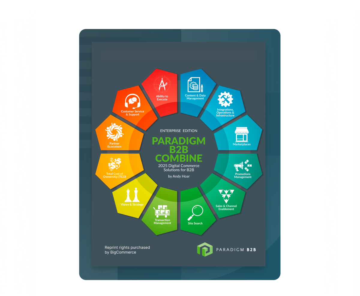 BigCommerce Earns 12 Medals in Paradigm B2B Combine (Enterprise Edition) | BigCommerce