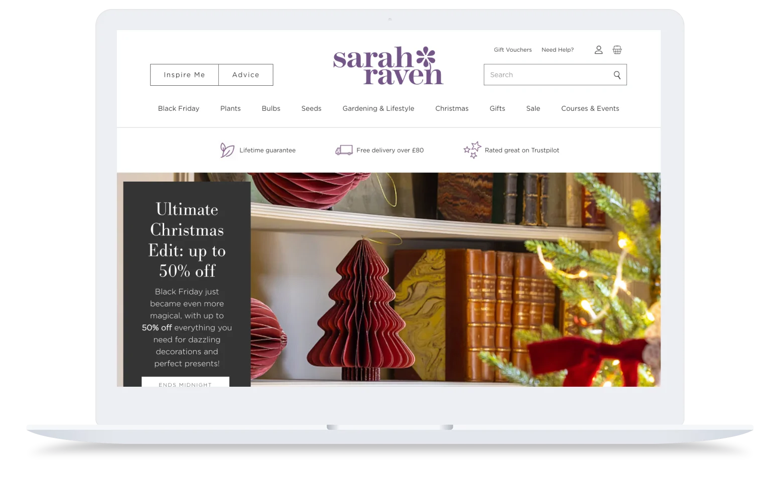 Sarah Raven Case Study | BigCommerce
