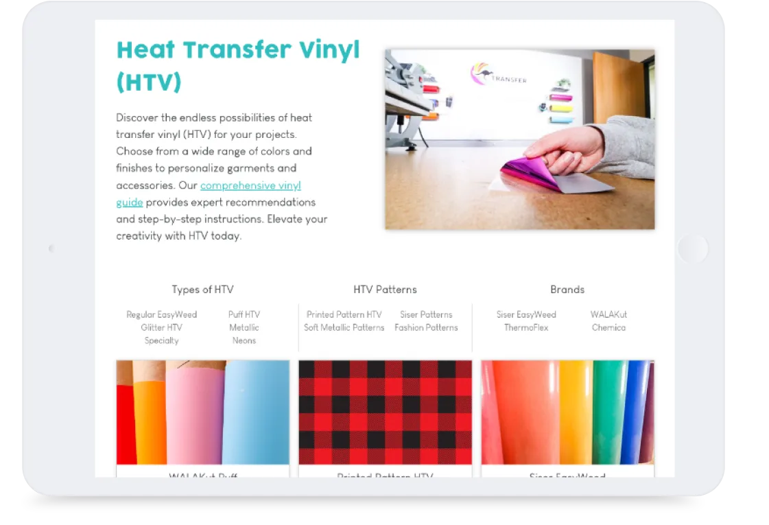 Caso práctico de Heat Transfer Warehouse | BigCommerce