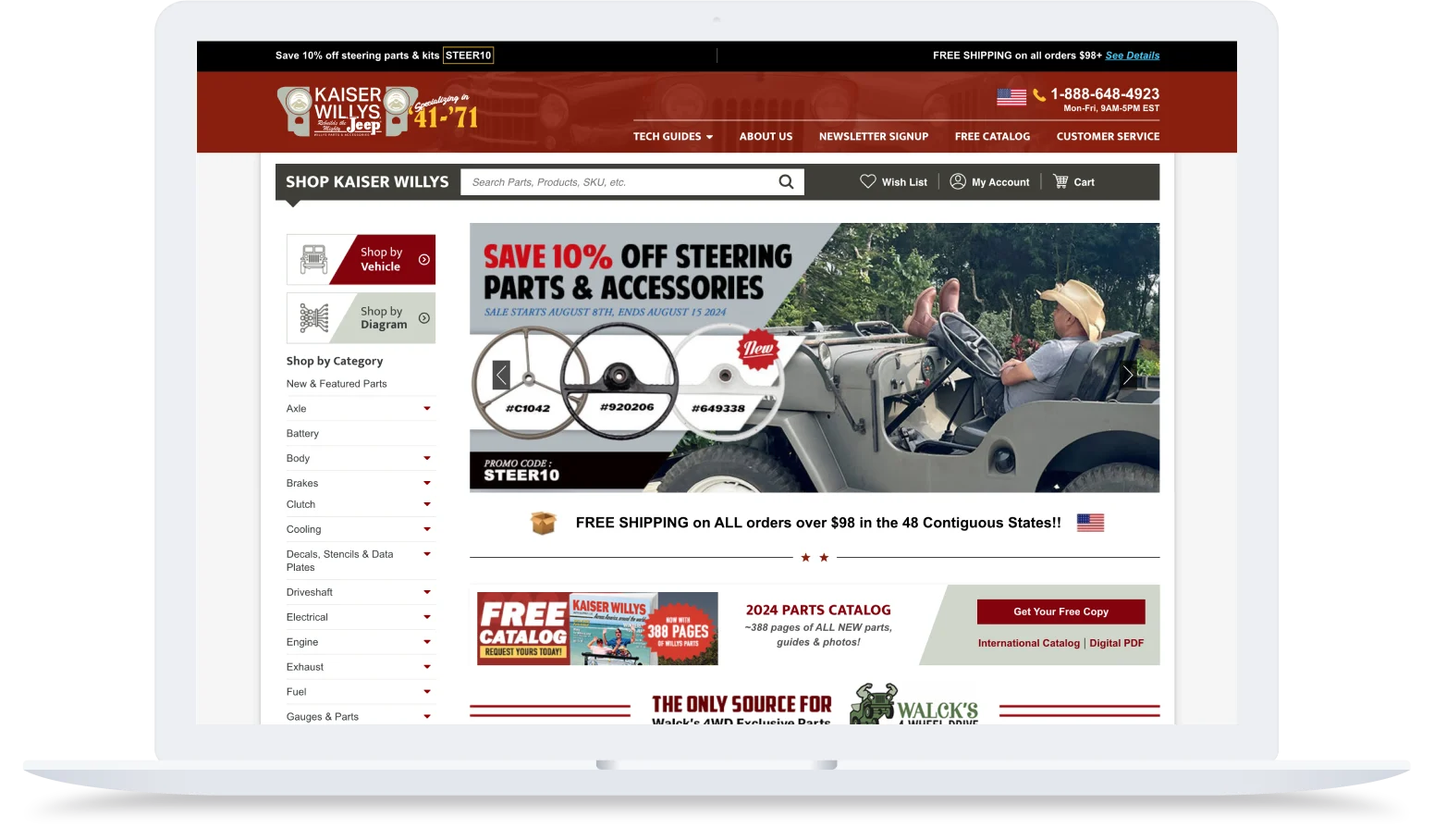 Kaiser Willys Case Study | BigCommerce