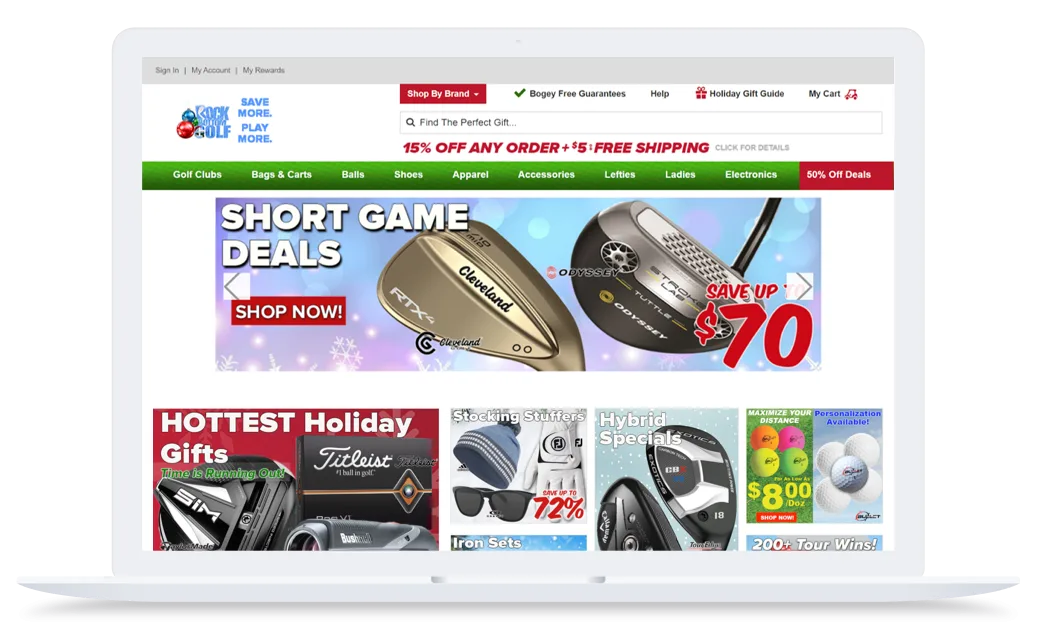 Rock Bottom Golf Case Study | BigCommerce