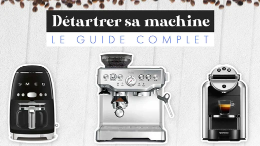 Détartrage machine à café : comment détartrer sa cafetière ? | Lomi
