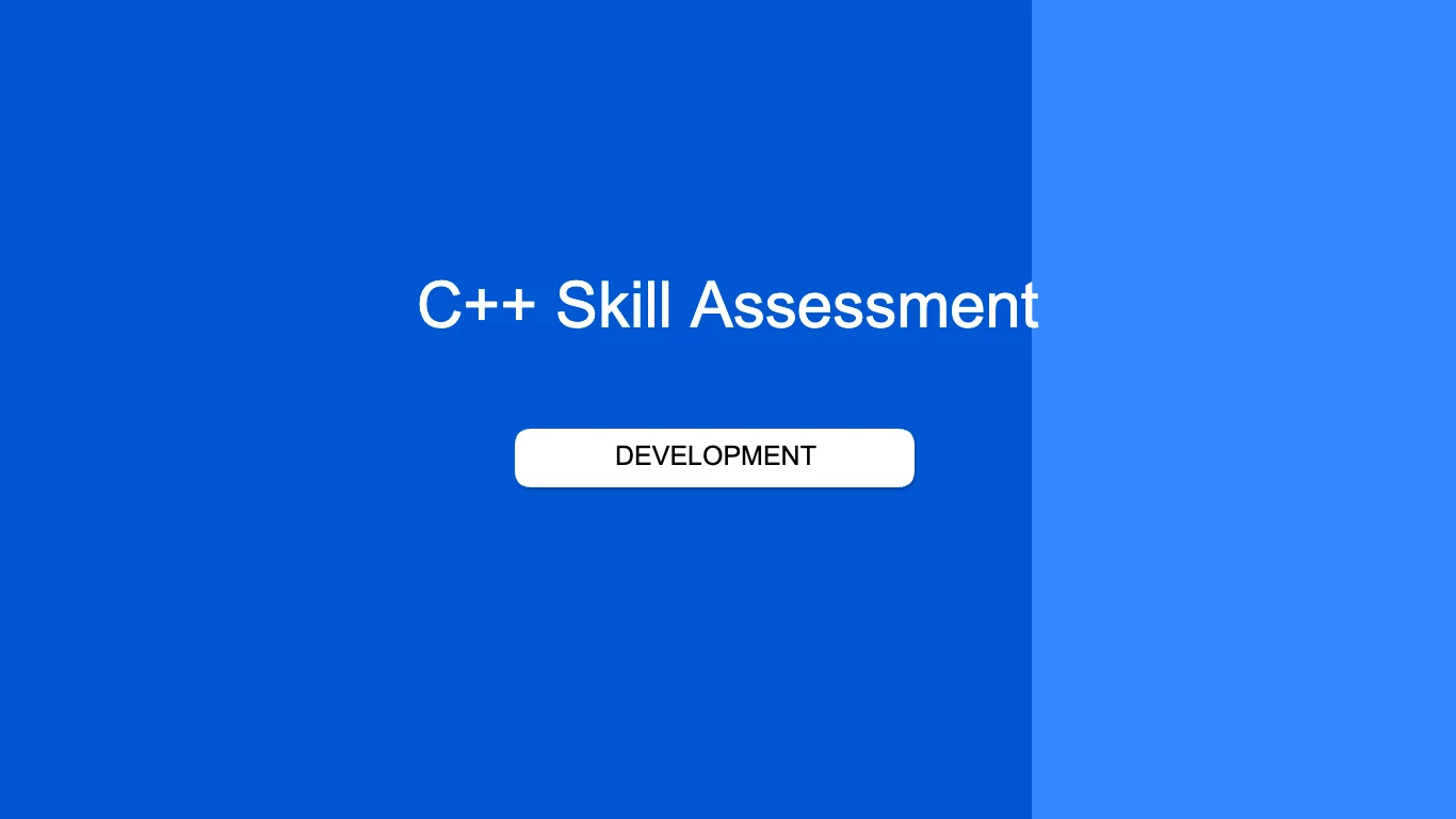 C++ Skills Assessment: Test Your Programming Expertise | Coursera