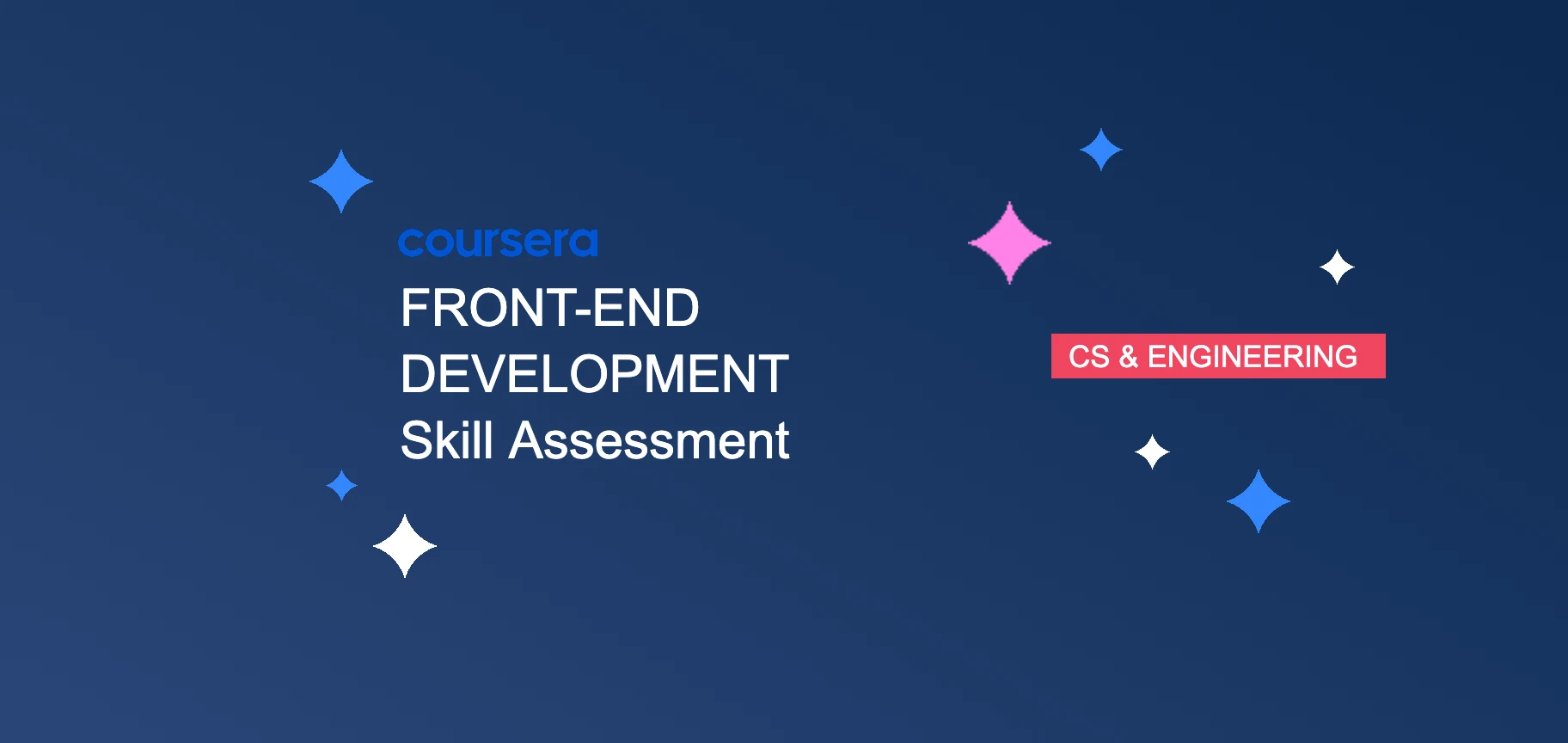 Front-End Development Skills Test: Find Your Skill Level | Coursera