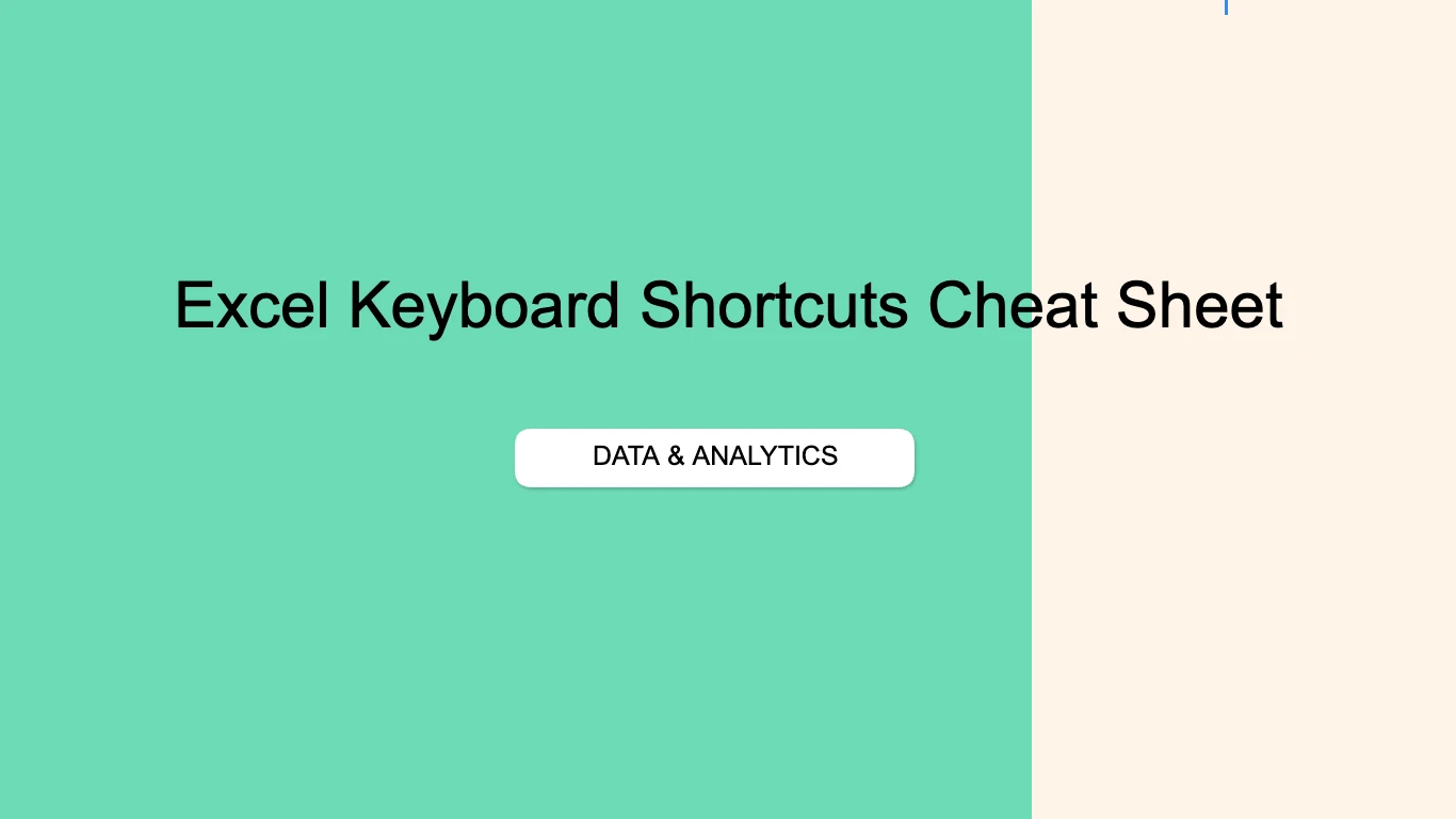 Cheat Sheet All Cheat Sheets In One Page Excel Cheat Sheet Formulas