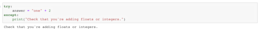 How To Catch Raise And Print A Python Exception Coursera