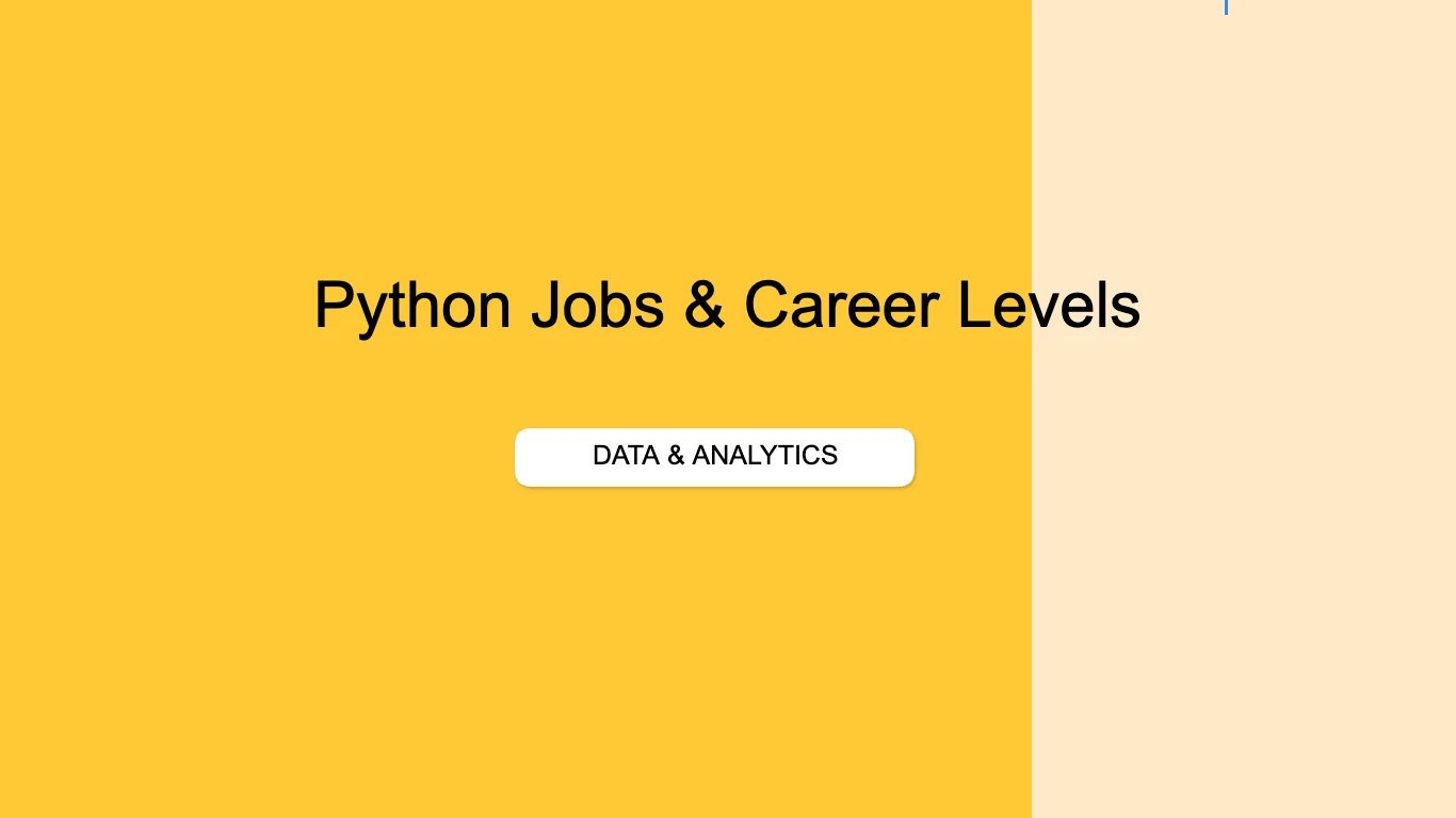 Python Career Roadmap: Jobs and Levels Guide | Coursera