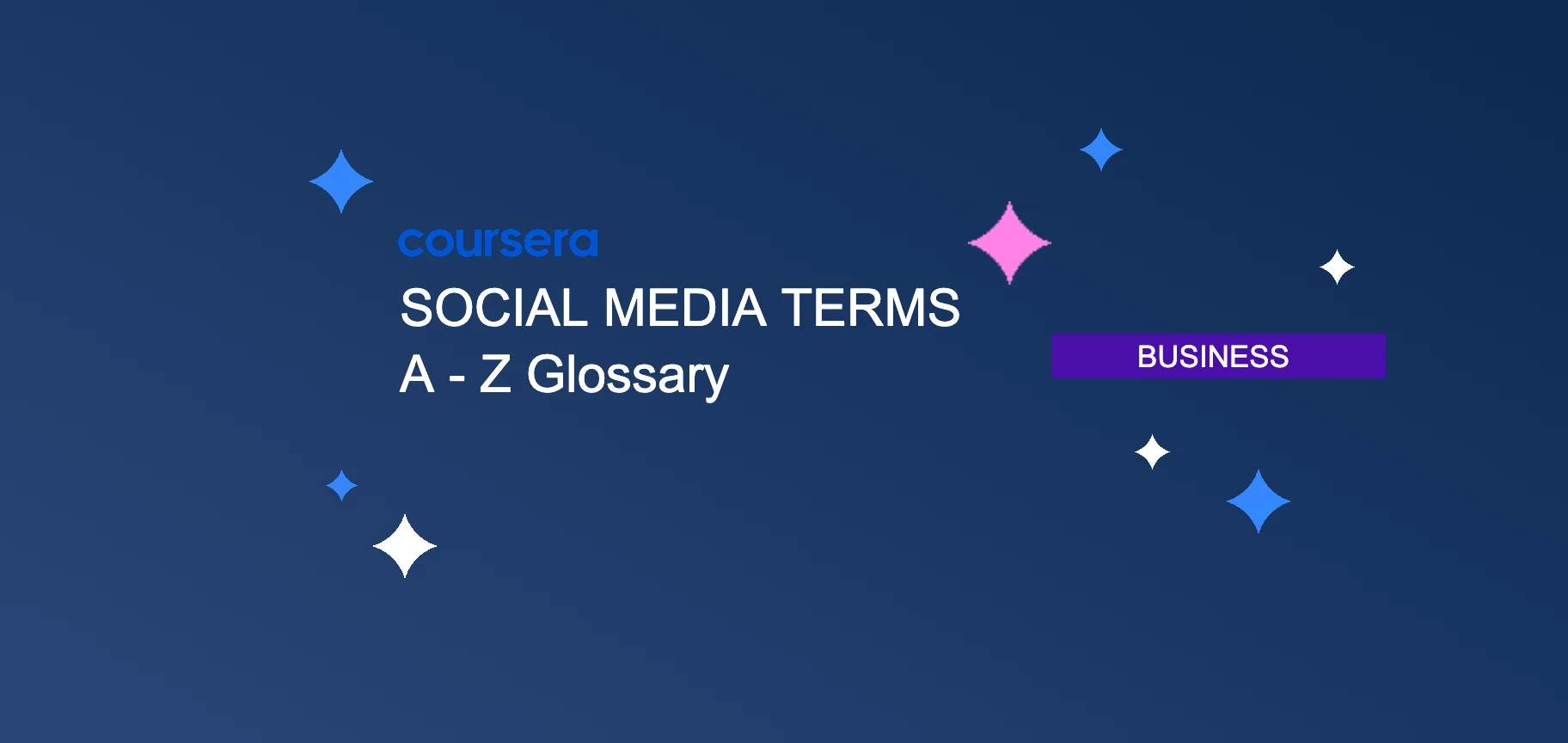 Social Media Terms: A to Z Glossary | Coursera
