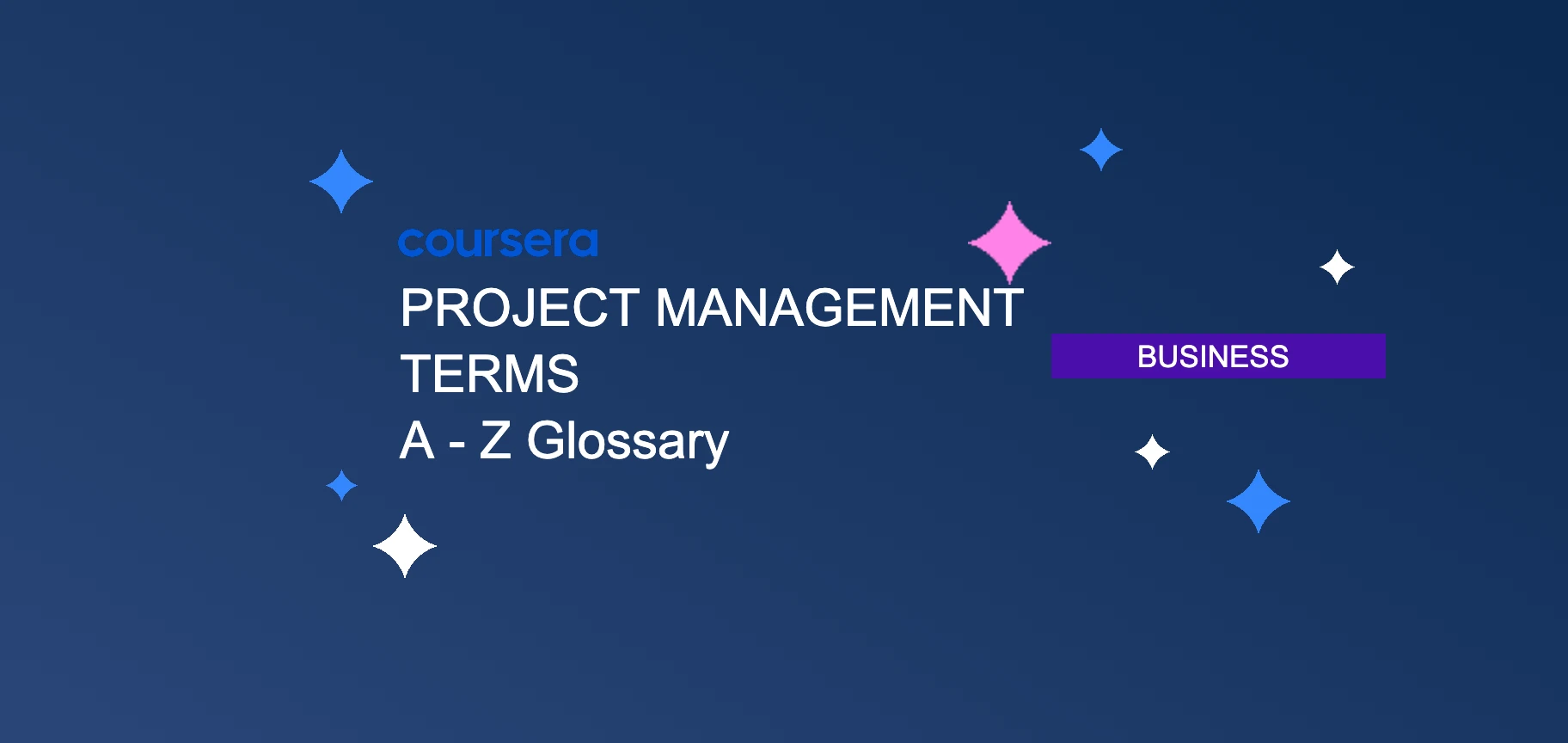 Project Management Terms: A to Z Glossary | Coursera