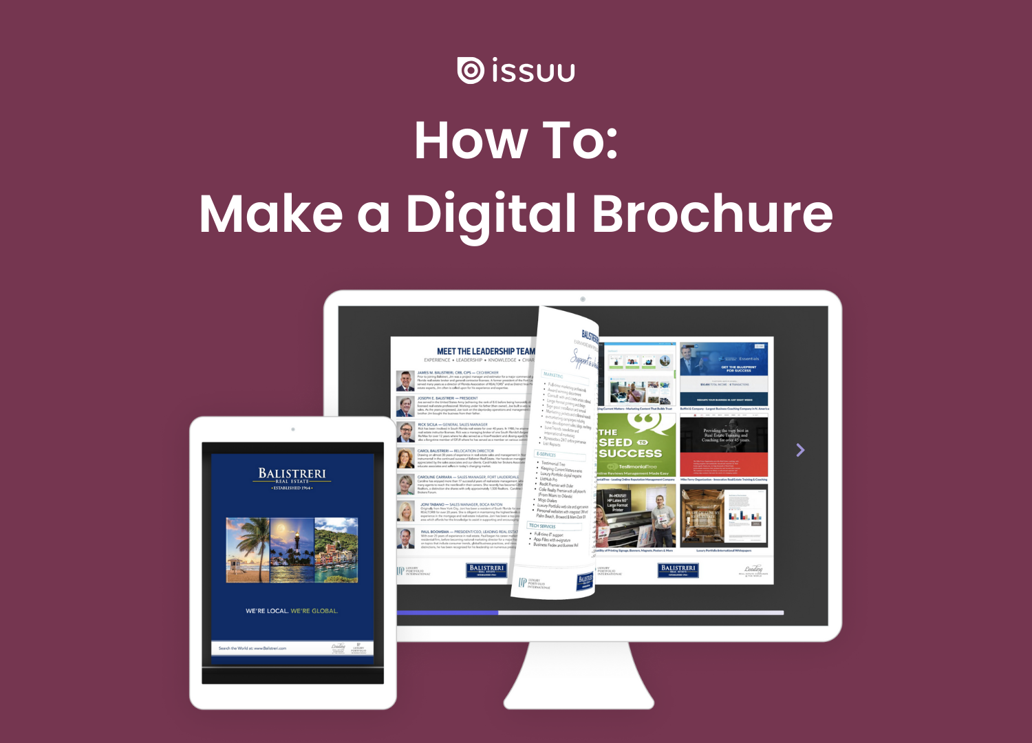 How to Make a Digital Brochure (with Examples) | Issuu | Issuu