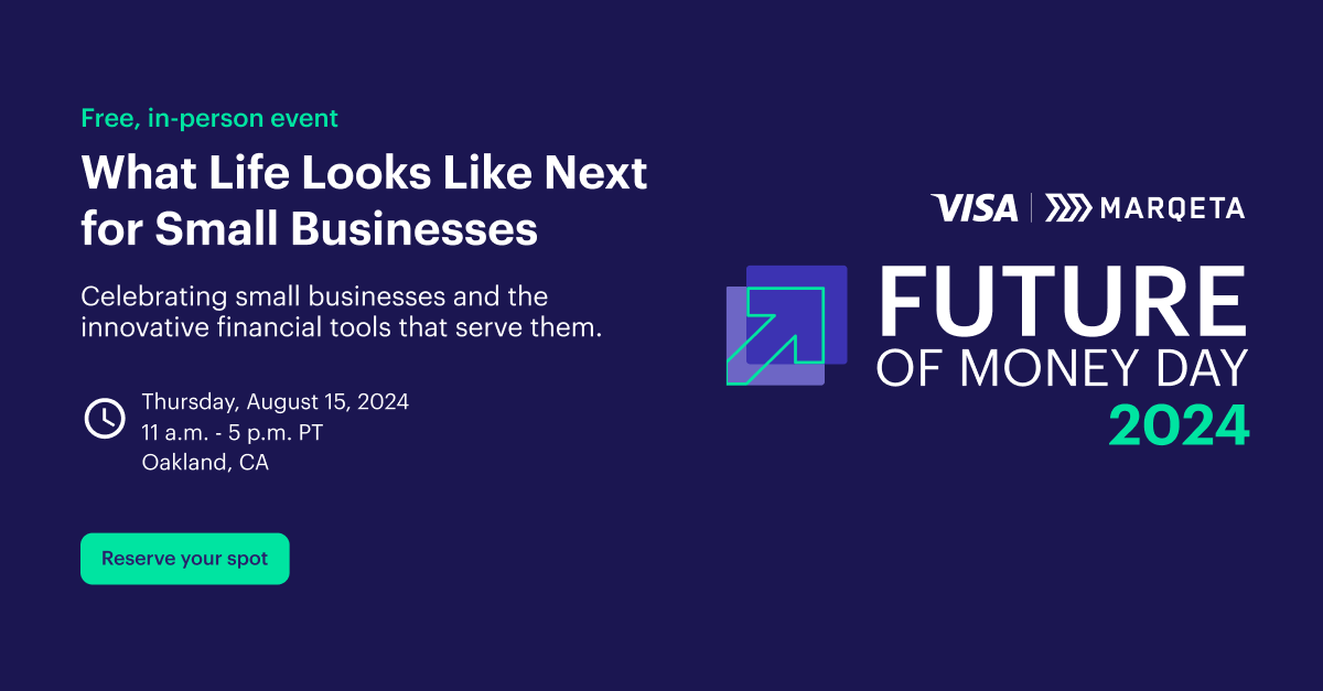 Join us in Oakland on 8/15 for Future of Money Day