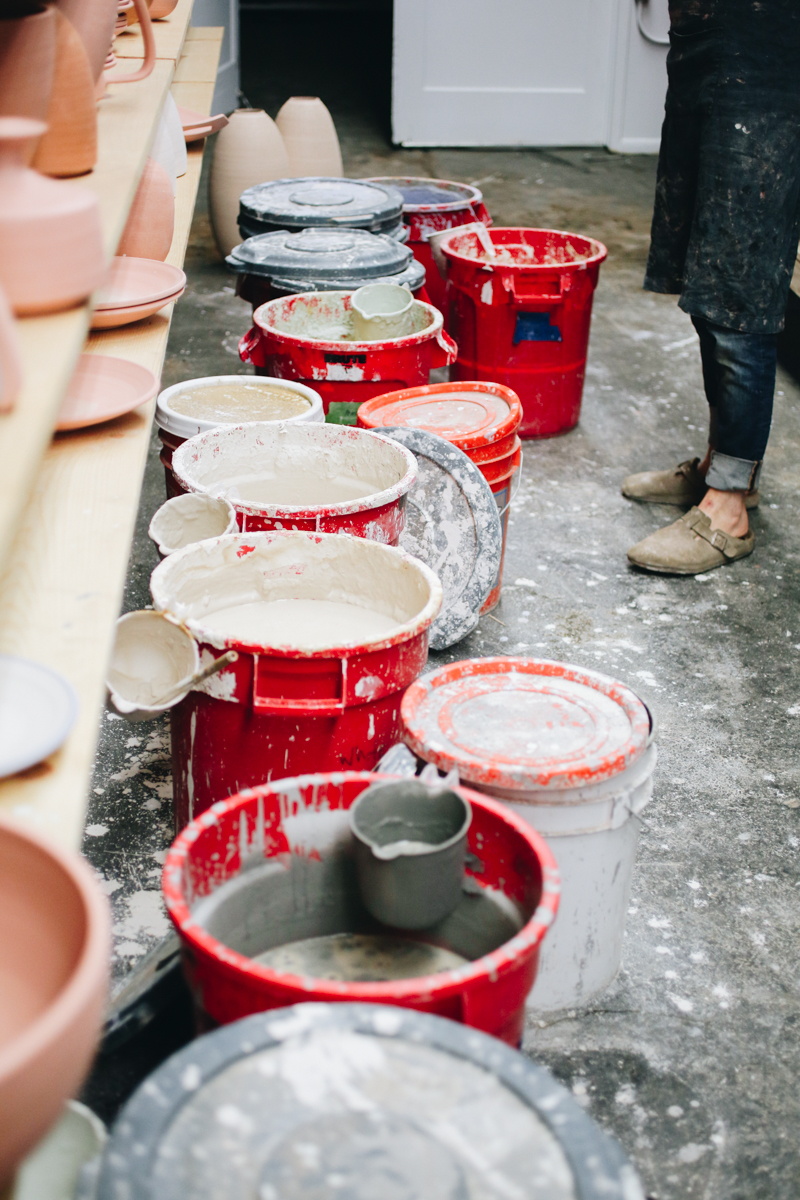 Inside The LA Ceramics Studio Of Natan Moss | Wolf & Badger
