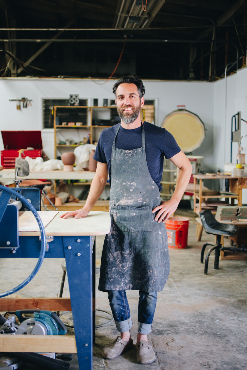 Inside The LA Ceramics Studio Of Natan Moss | Wolf & Badger