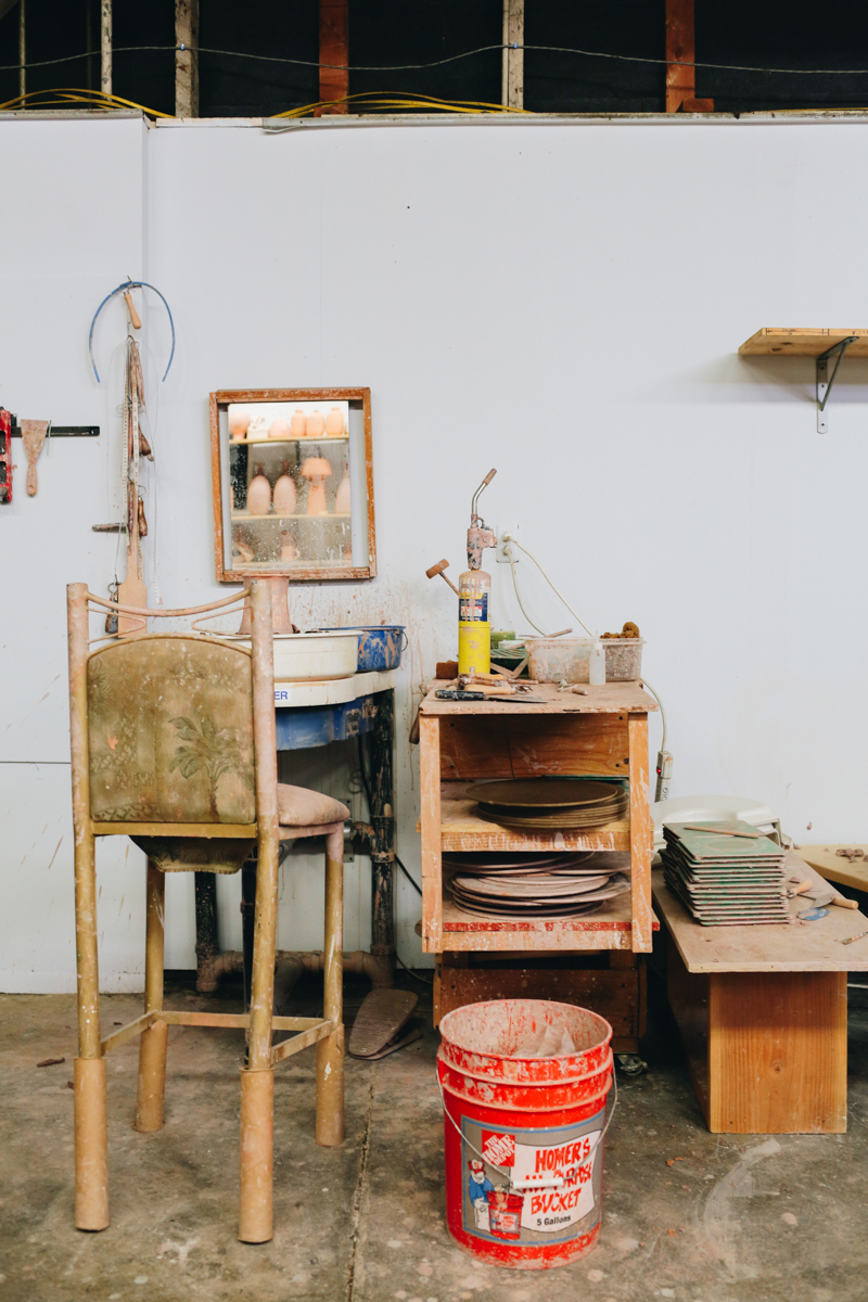 Inside The LA Ceramics Studio Of Natan Moss | Wolf & Badger