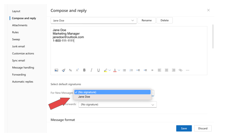 How To Add a Signature in Outlook | Capterra
