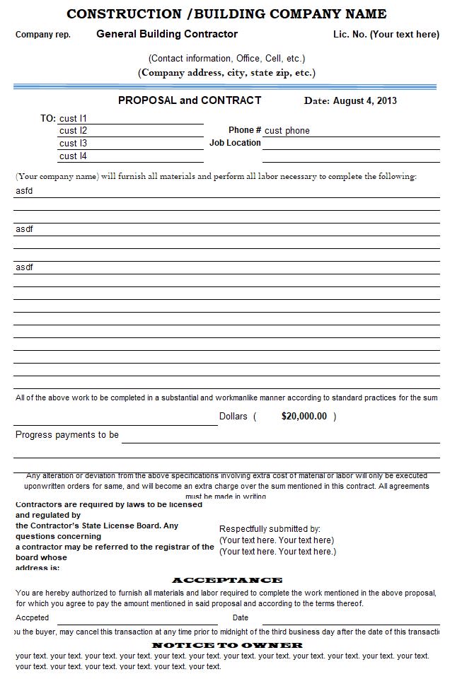 5 Free Construction Estimating Templates | Capterra