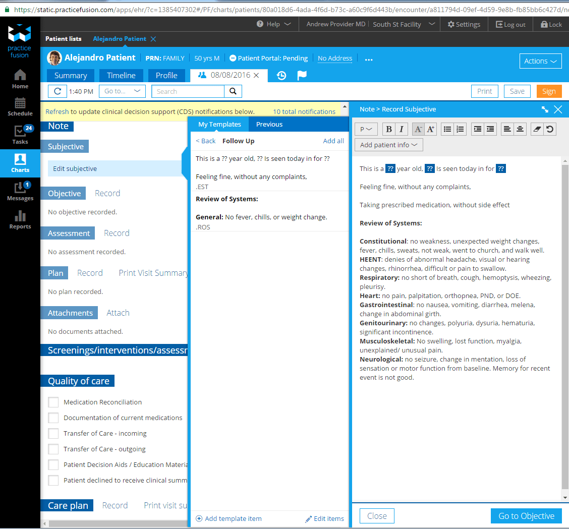 Free SOAP Notes Templates for Busy Healthcare Professionals | Capterra