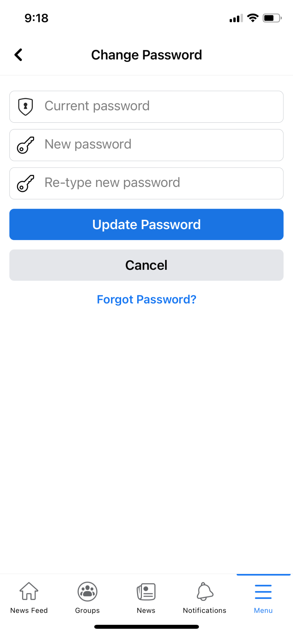How to Change Your Facebook Password: A Step-by-Step Guide | Capterra