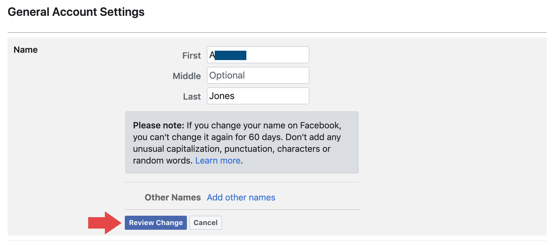 How To Change Your Name on Facebook | Capterra