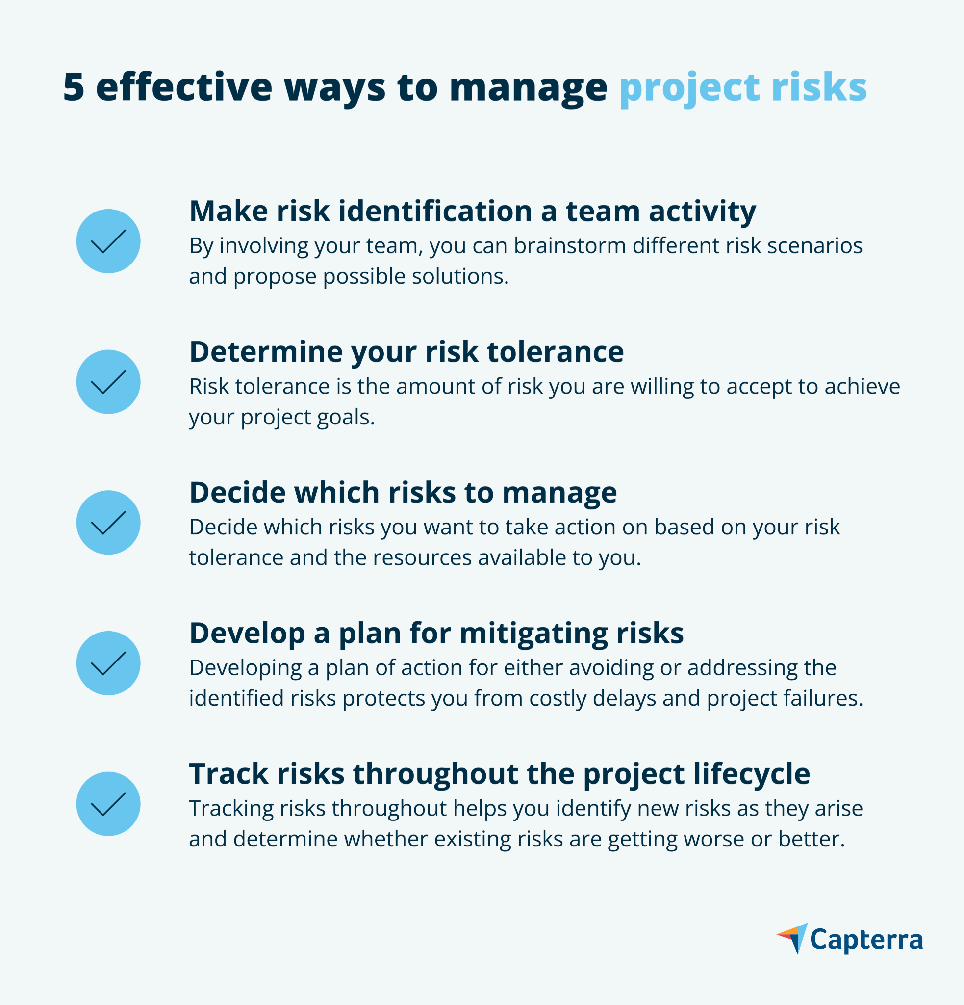 How To Manage Risks: A Guide for Project Managers | Capterra
