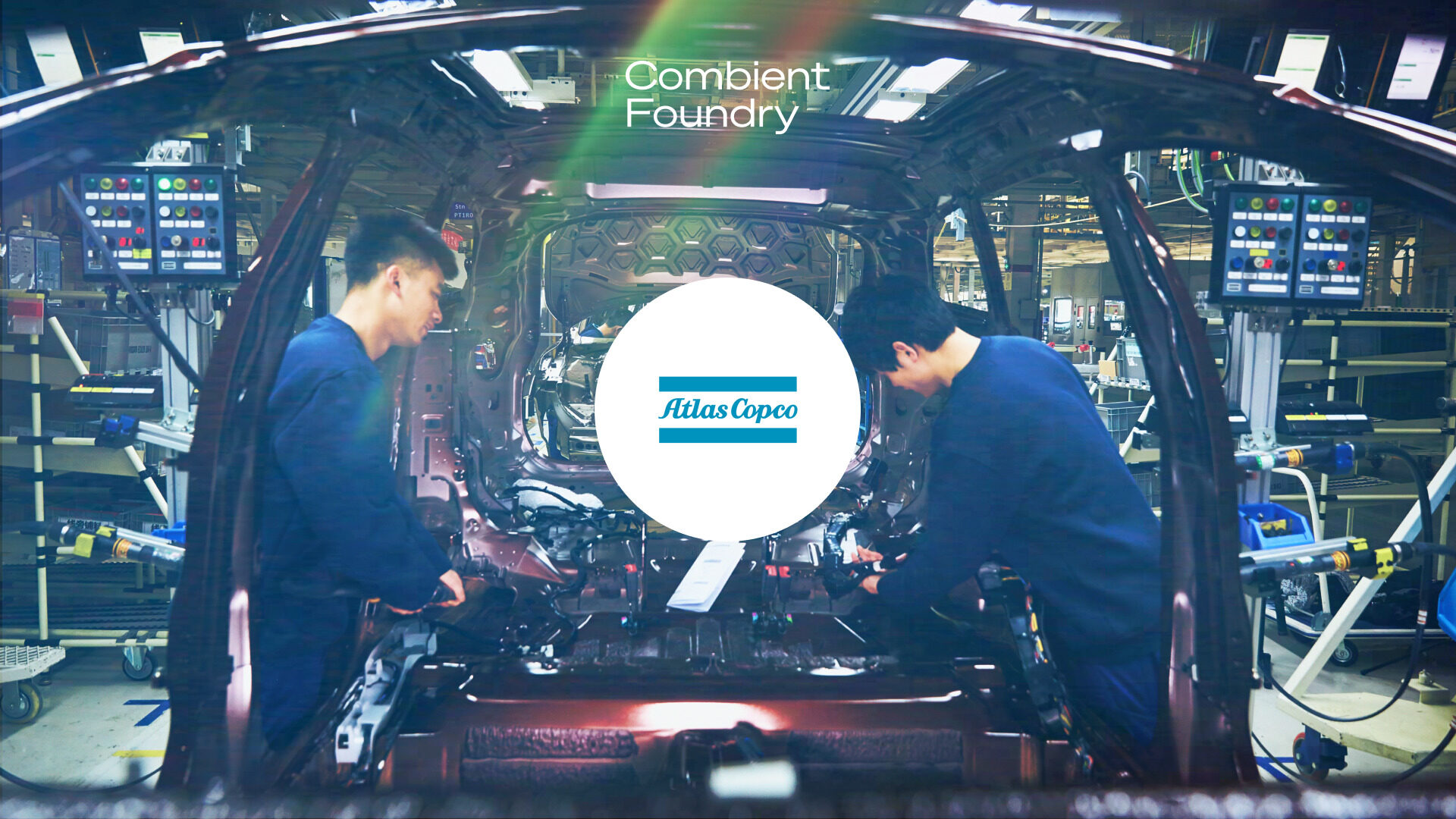 Improved Work Ergonomics with Atlas Copco - Combient Foundry