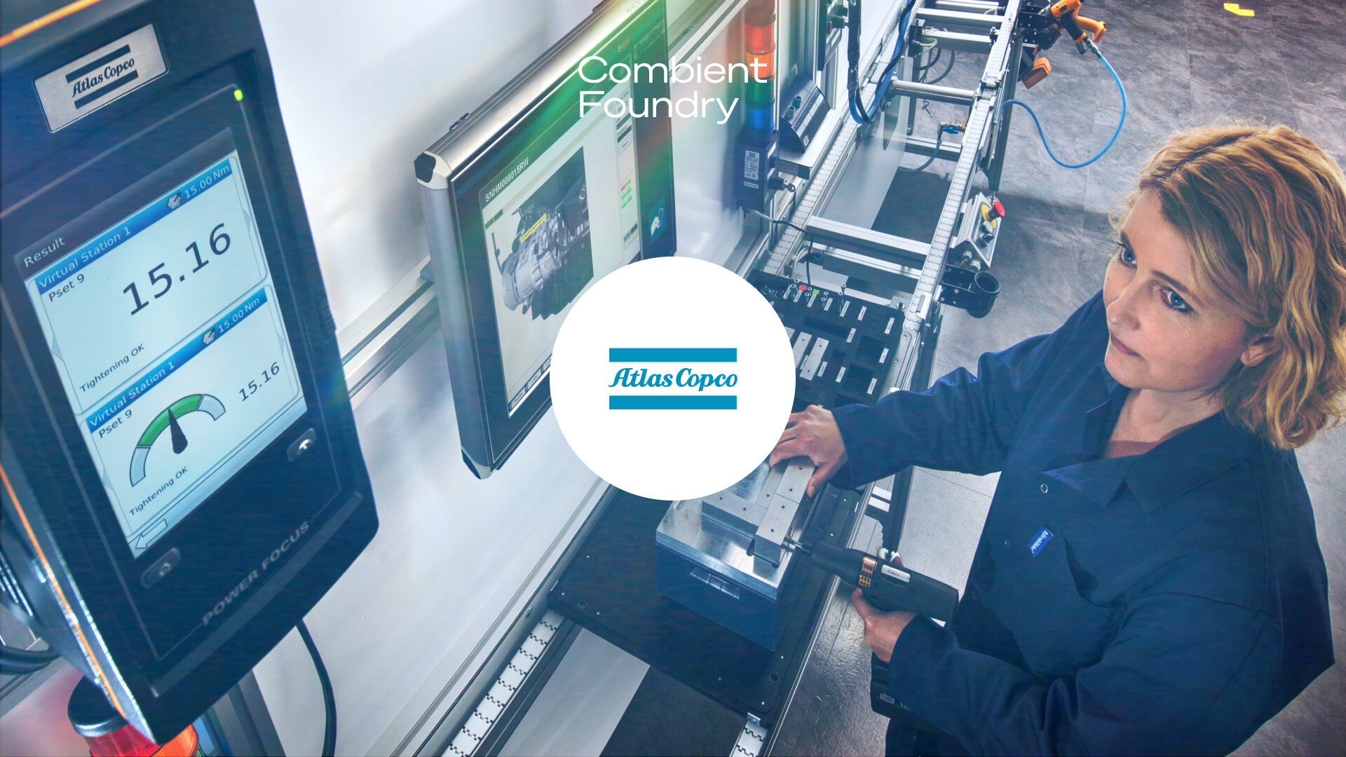 Industrial tool identification with Atlas Copco - Combient Foundry