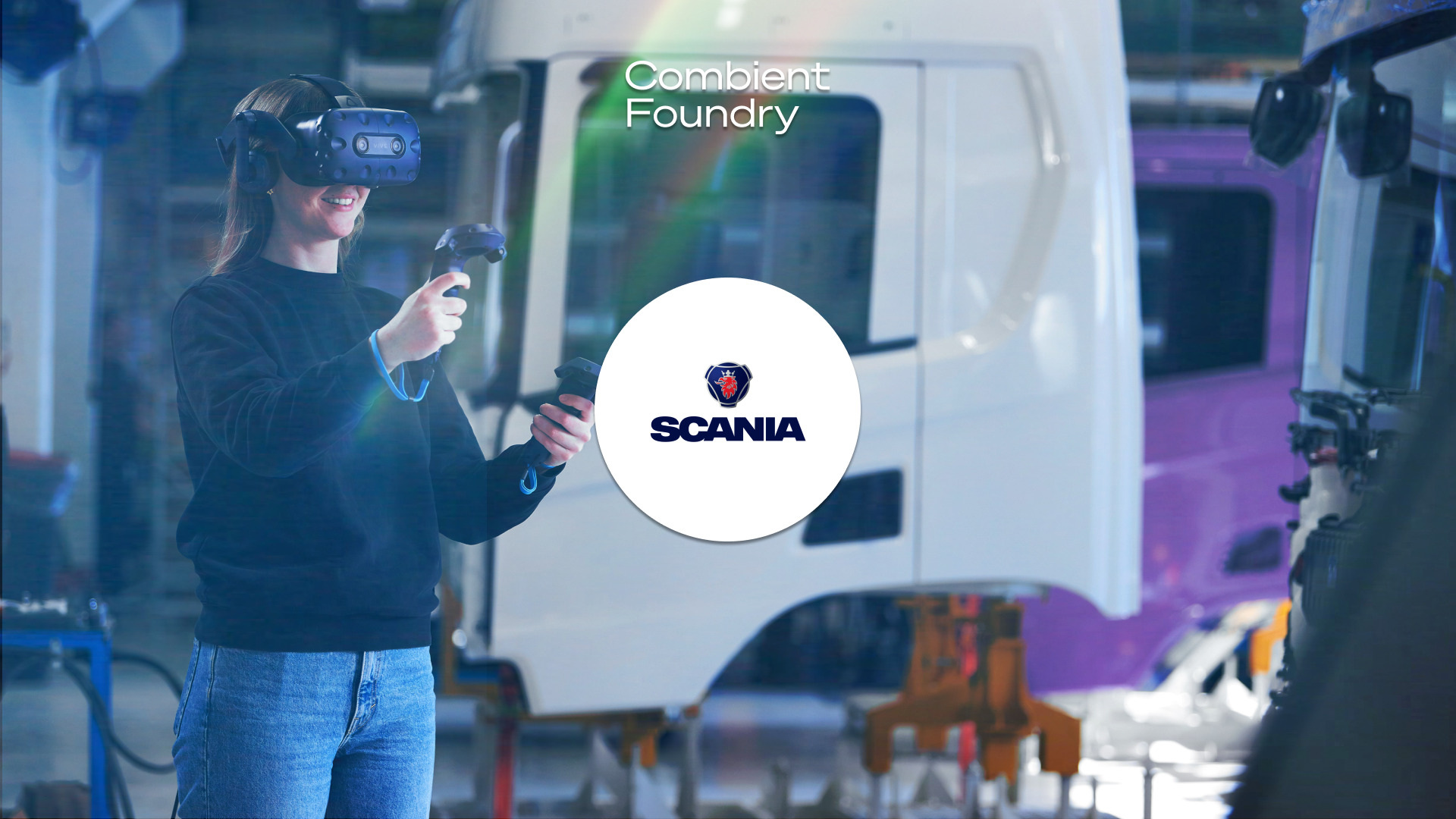 Virtual workflow training with Scania - Combient Foundry