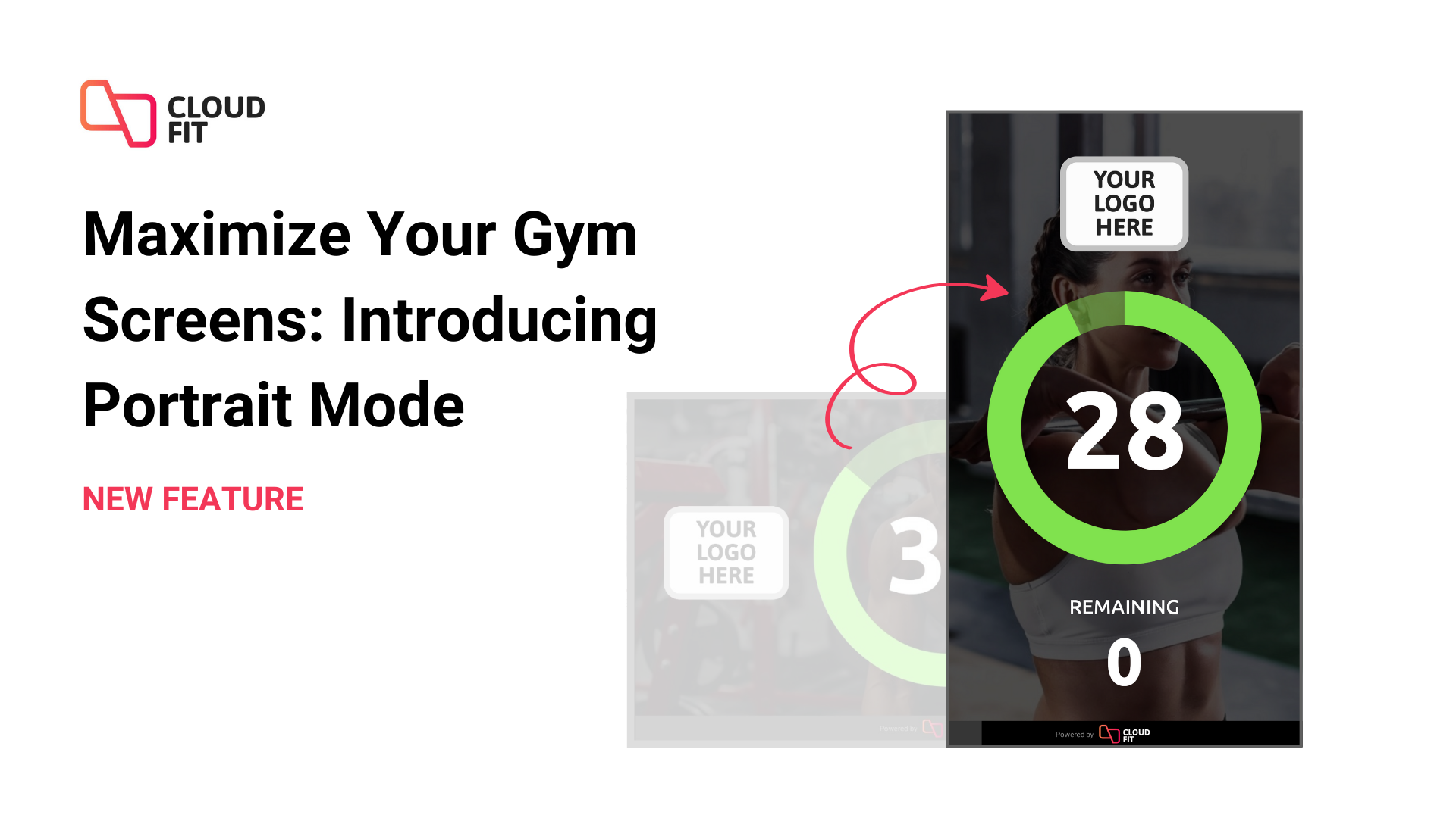 Maximize Your Gym Screens: CloudFit Introduces Portrait Mode