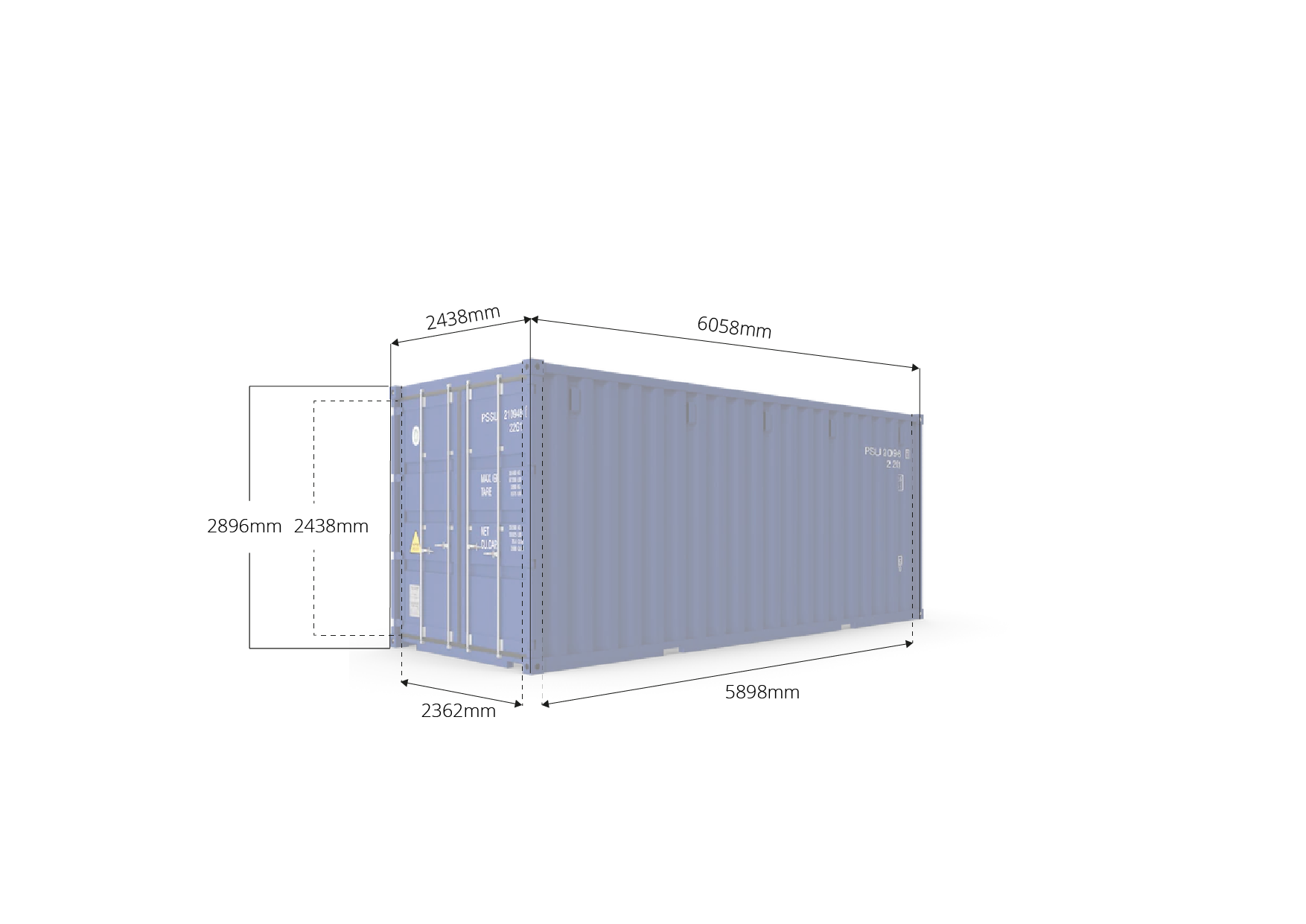 Kontener używany 20’HC | Sprzedaż kontenerów | Omida Trade | Omida Trade