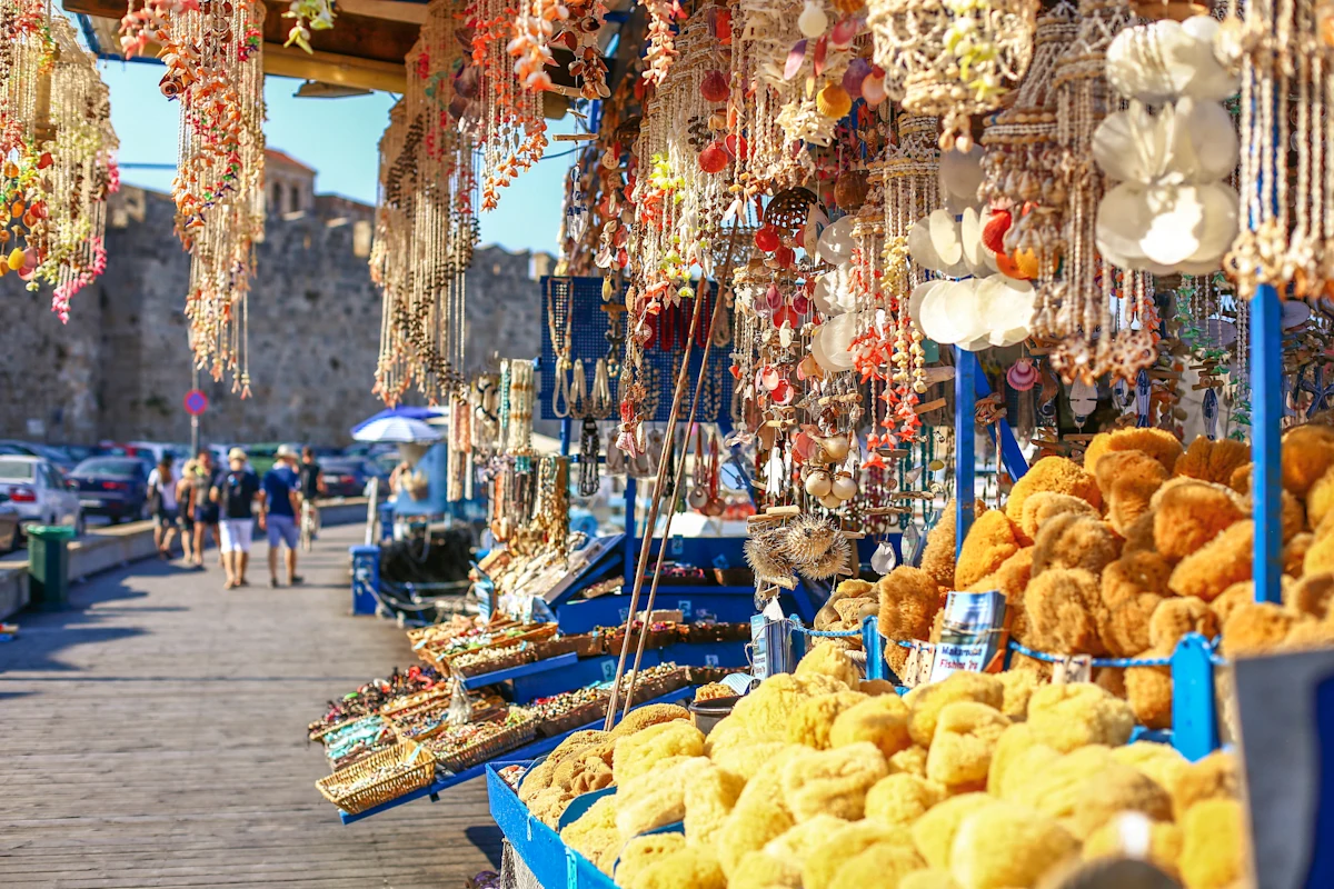 Shopping og markeder på Rhodos | Apollo