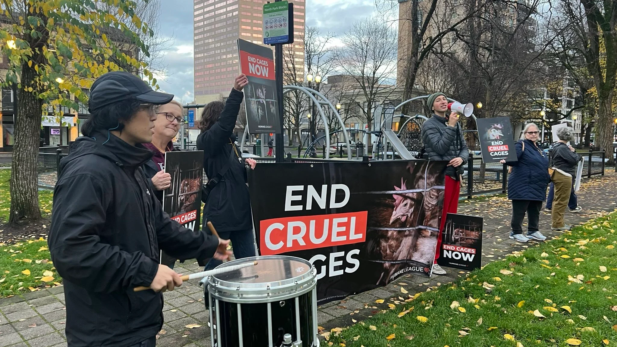 Chanting for Chickens at Choice Hotels